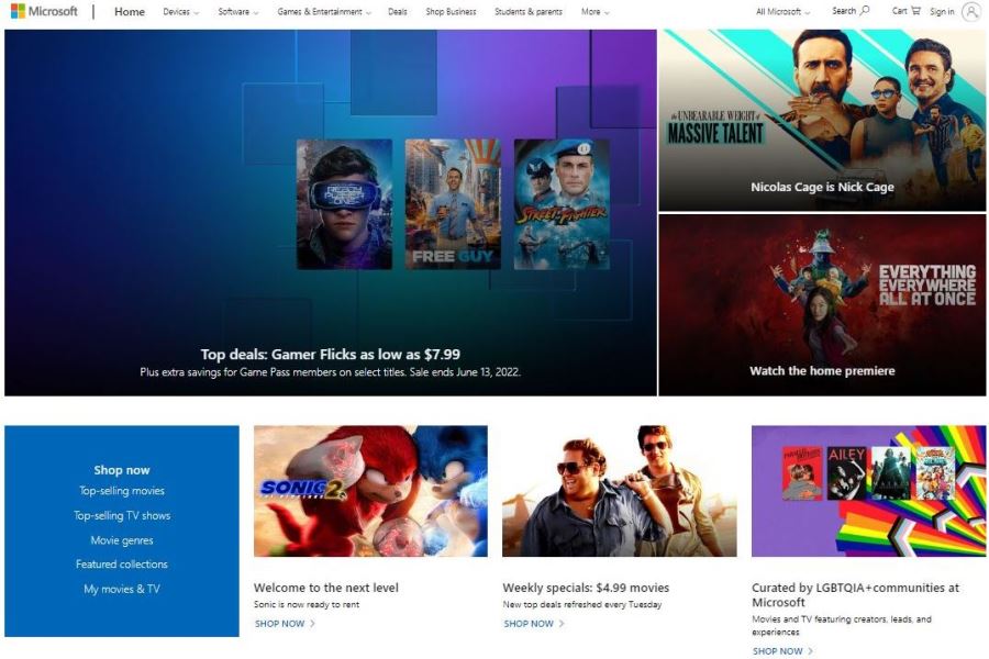 Microsoft Stops Selling Movies, TV Shows Across All Digital Platforms ...