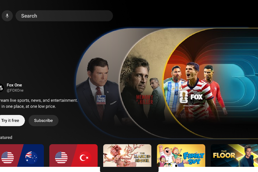 Fox One, Peacock Join YouTube Primetime SVOD Channels - Media Play News