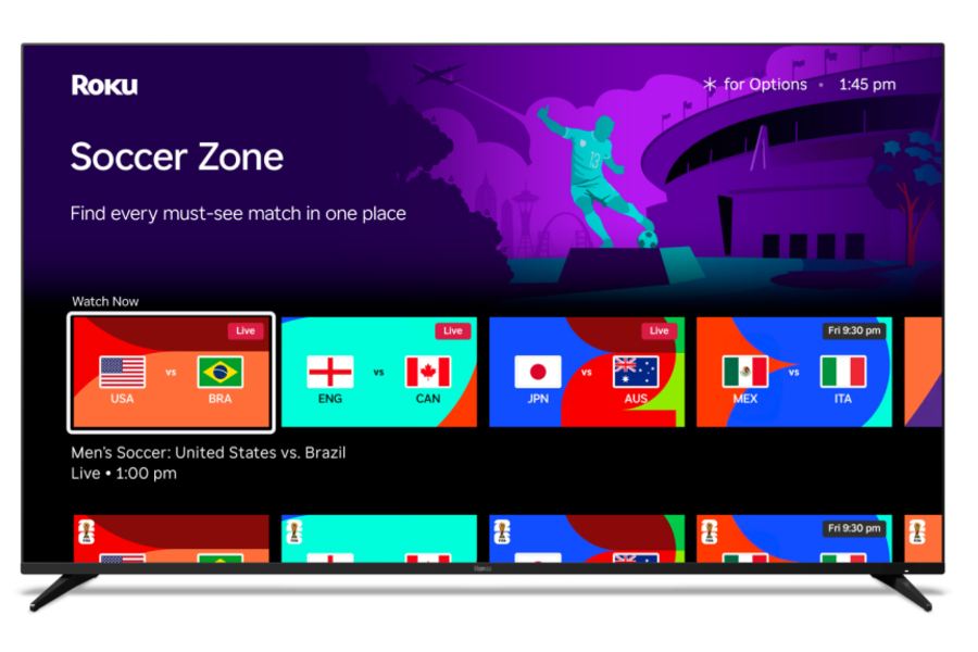 Roku Partners With Fox One For World Cup Soccer Streaming, Bows ...